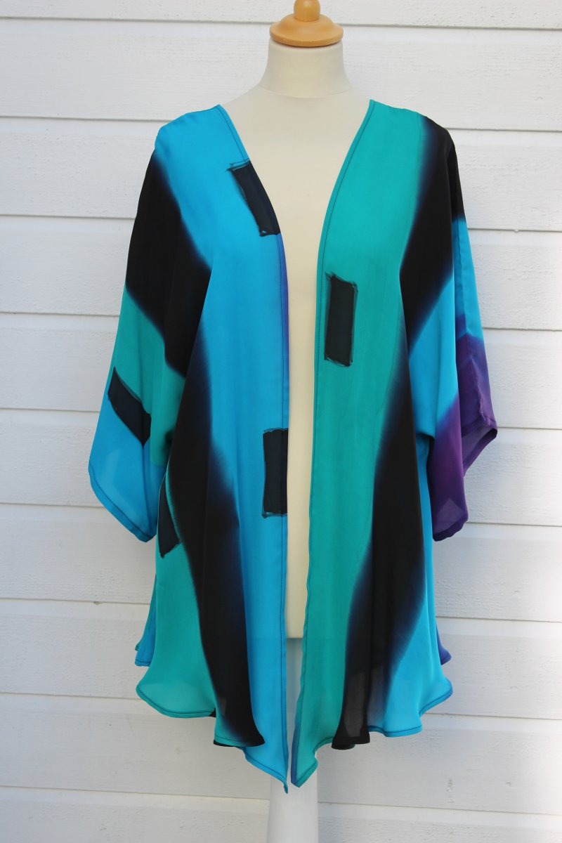 Hand painted silk jacket mod. 2 – katenordstrand.com